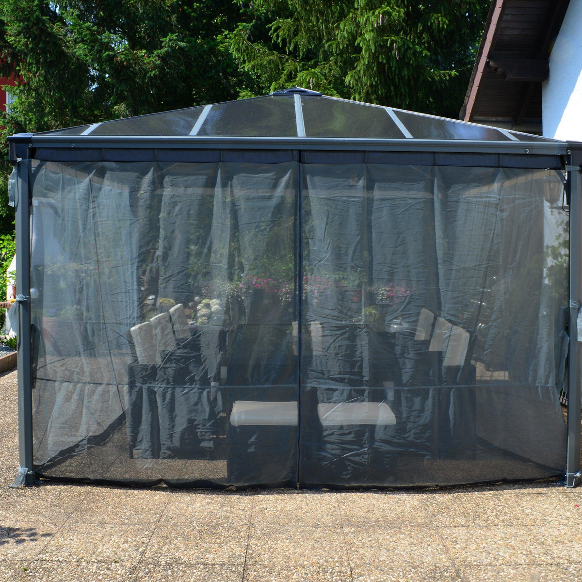 Gazebo Netting Set - 4 Piece – Dive To Shade