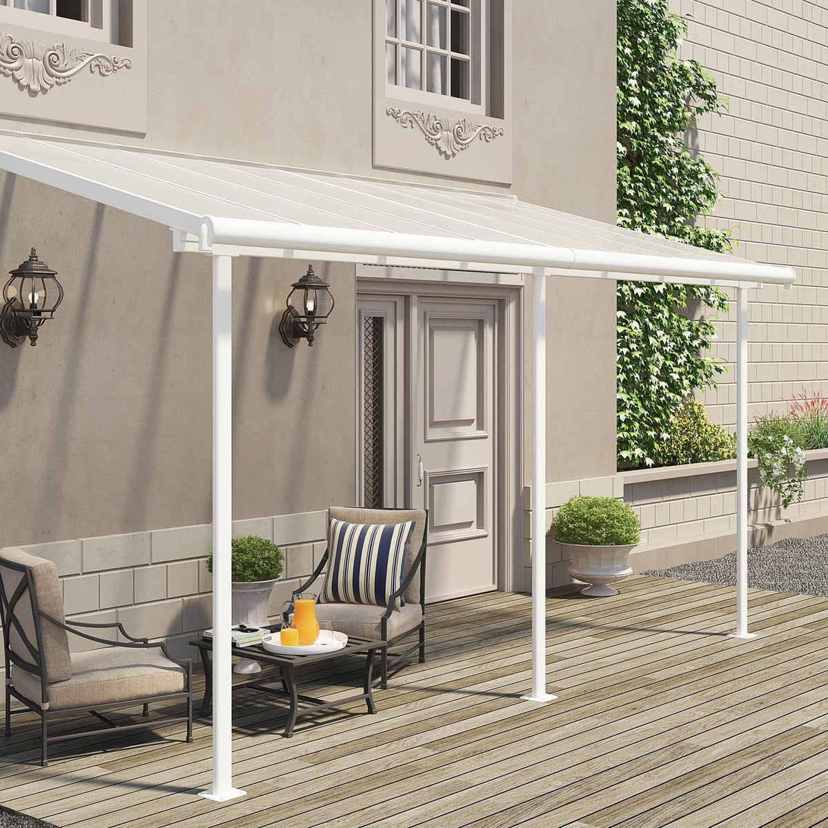 Sierra 7.5' x 22.5' Patio Cover – Dive To Shade